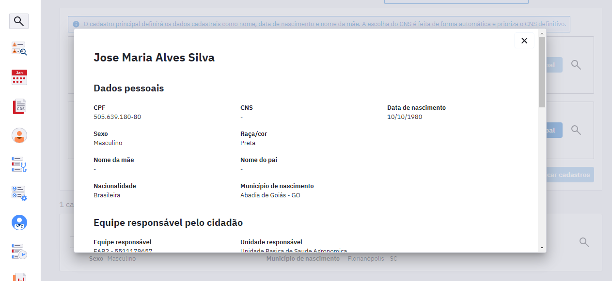 Gestão de Cadastros | Pilotos